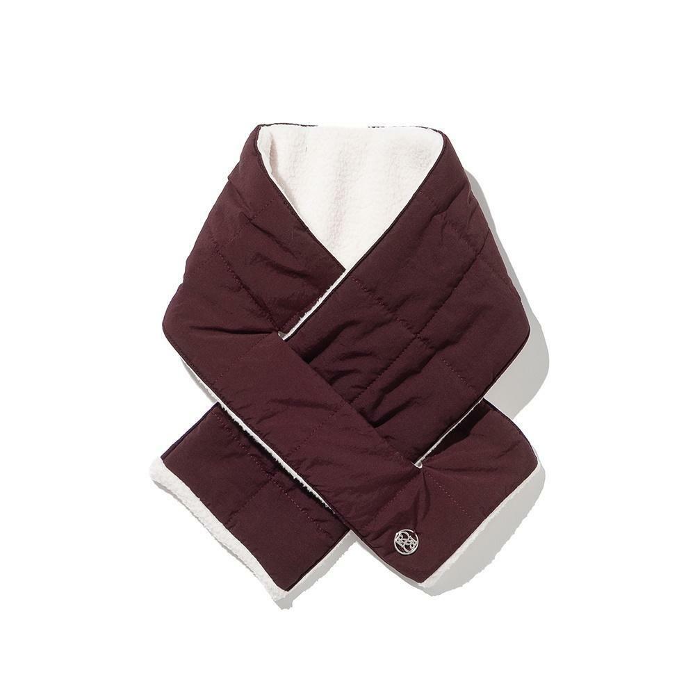 Classic Symbol Quilting Padding Muffler [BURGUNDY] - 하고