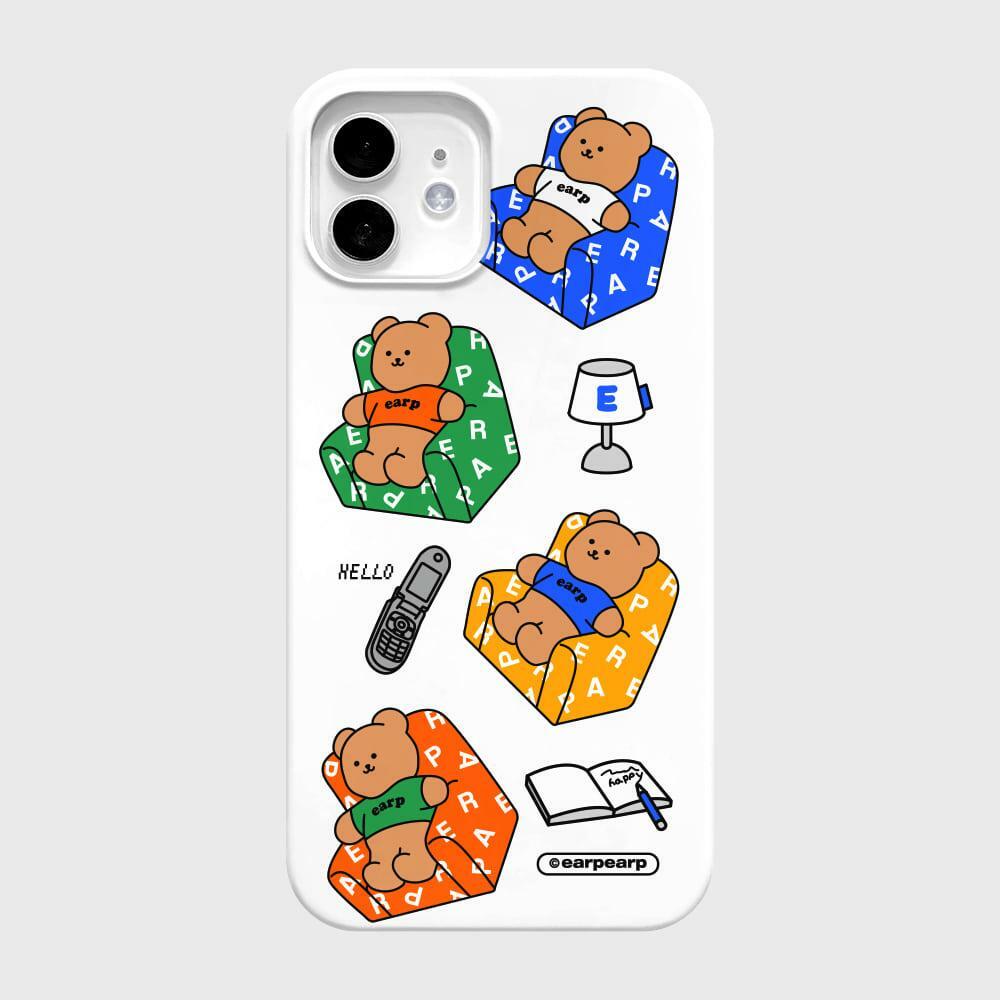 LAZY COVY PATTERN-WHITE(하드) - HAGO(하고)