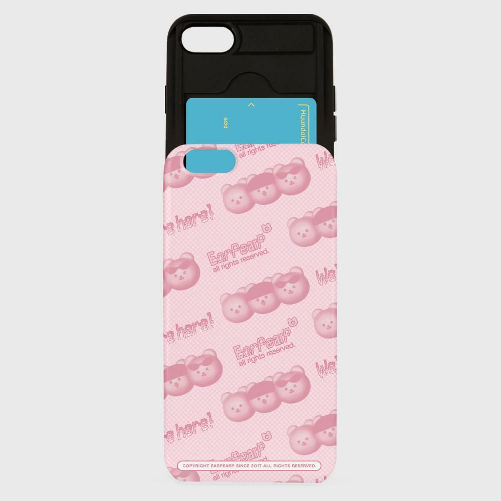 COVY TRIO PATTERN-PINK(슬라이드) - HAGO(하고)