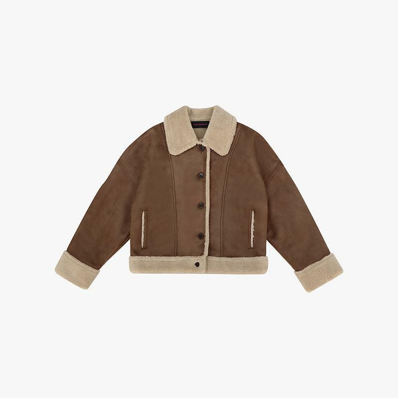 [출고지연] SINGLE BTU DUMBLE JACKET_BROWN - 하고