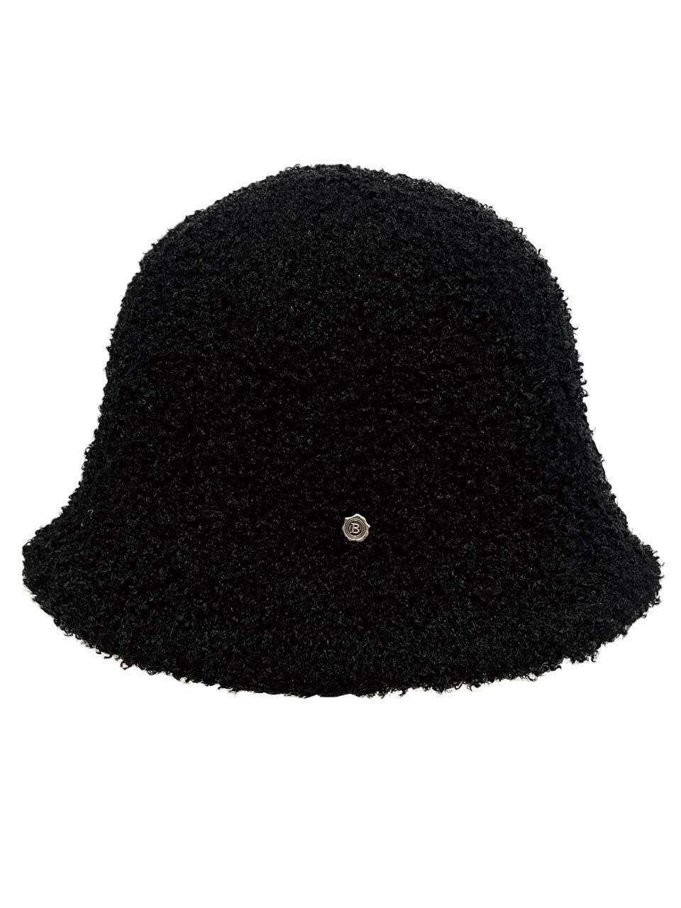 Winter Bucle Hat - Black - HAGO(하고)