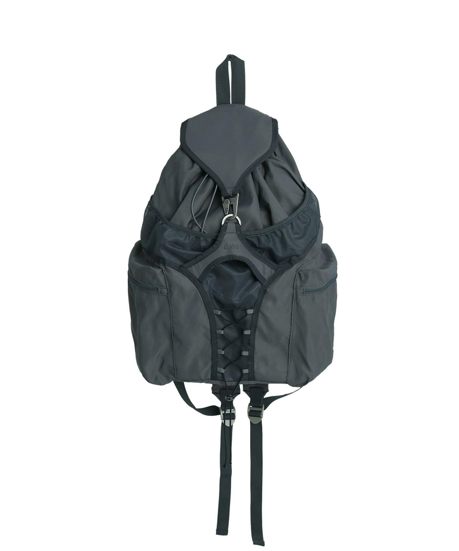 Reversible String Backpack / Charcoal - HAGO(하고)