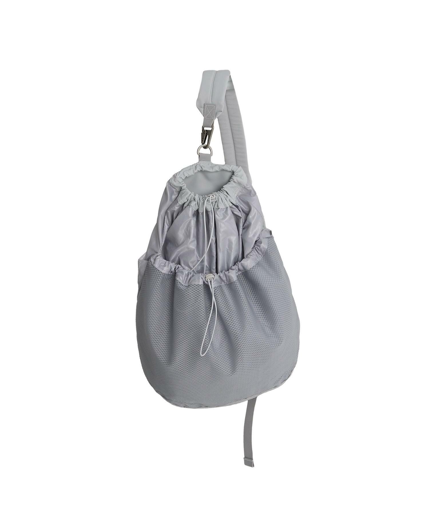 Reversible String Backpack / Grey - 하고(HAGO)
