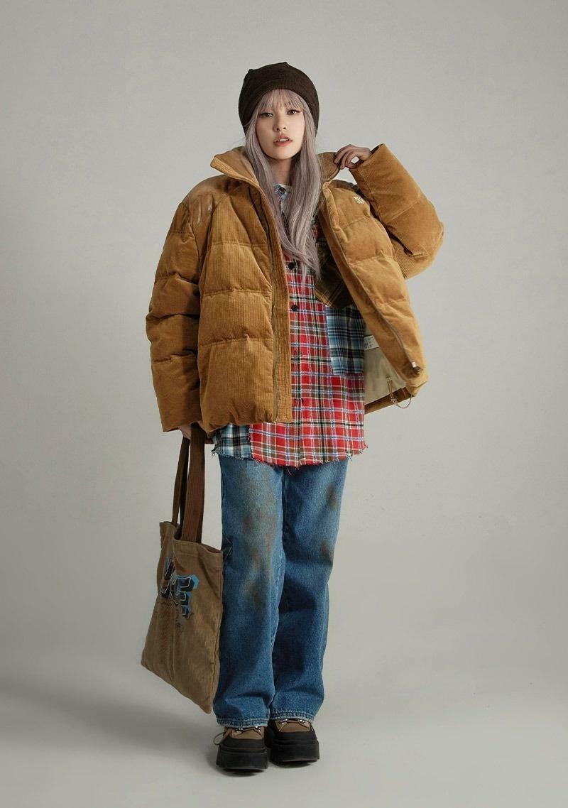 Overfit Fleece Padding Jacket - HAGO(하고)