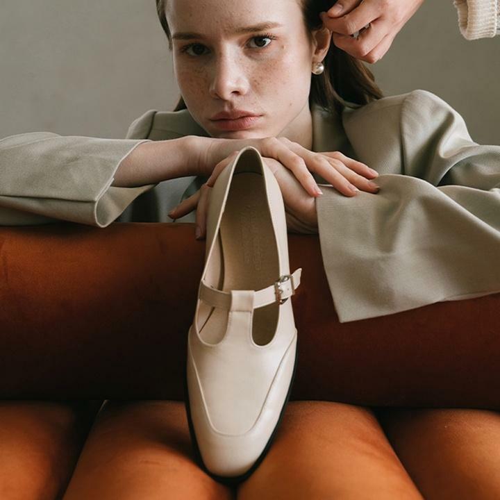 AMOR T-STRAP LOAFER - HAGO(하고)