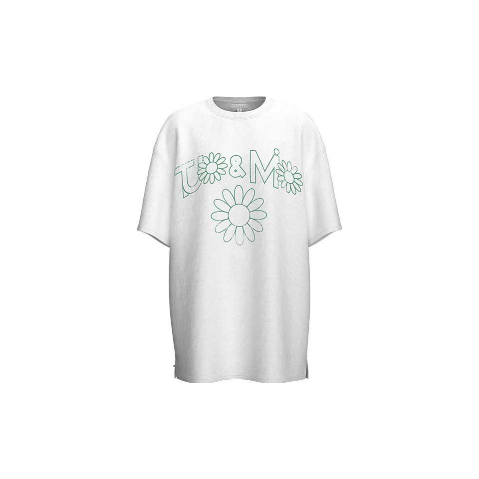 Basic Oversized T Shirt [White] - HAGO(하고)