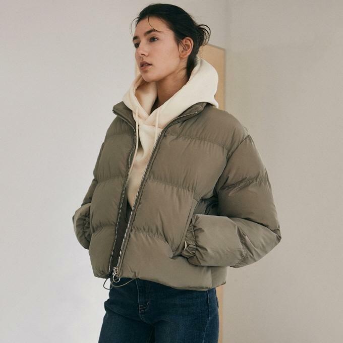 SENSUAL DOWN SHORT PADDING_KHAKI - HAGO(하고)