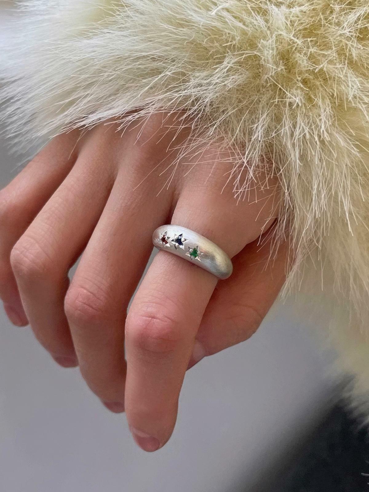 three star ring - HAGO(하고)