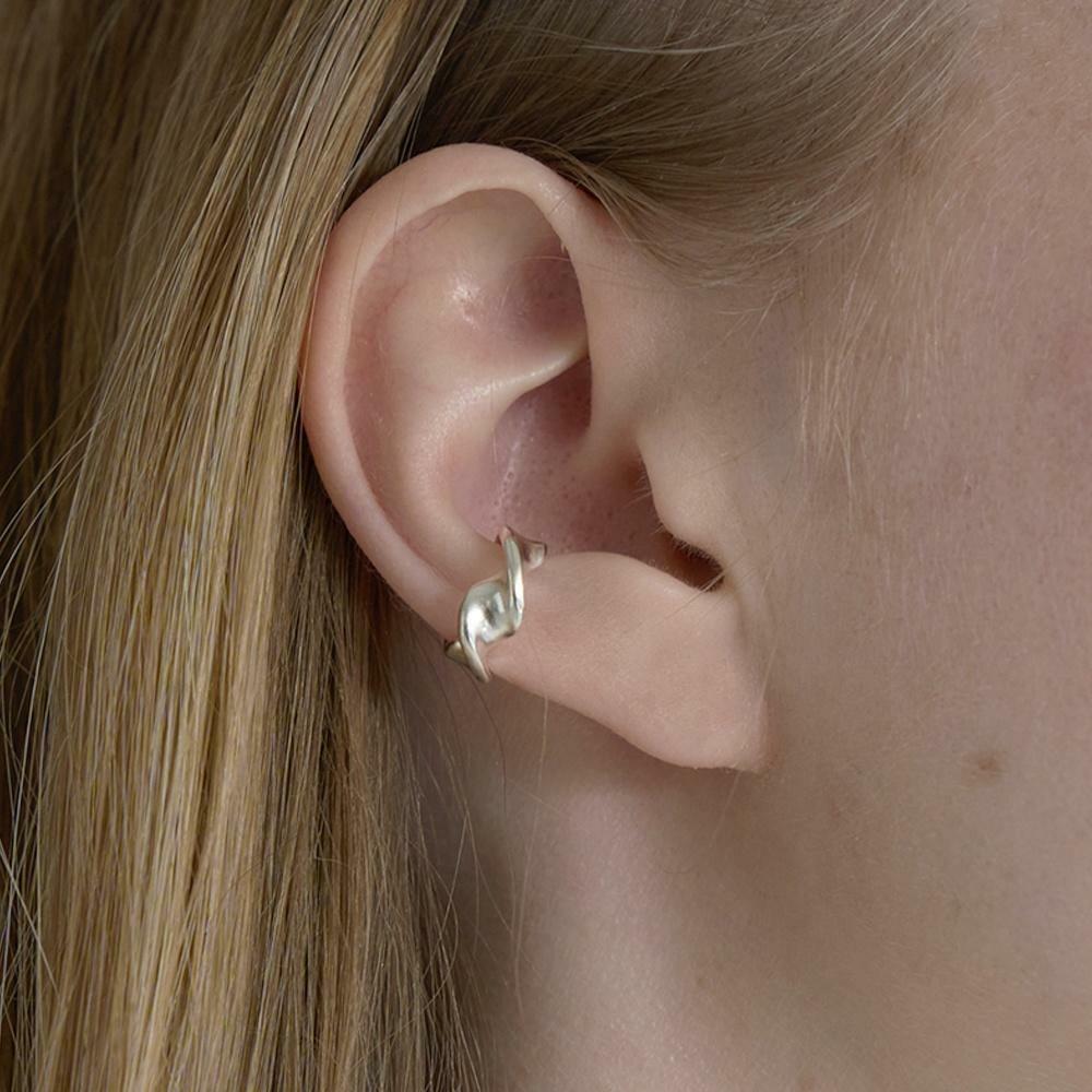 Starlight - Ear Cuff 01 [Silver] - HAGO(하고)