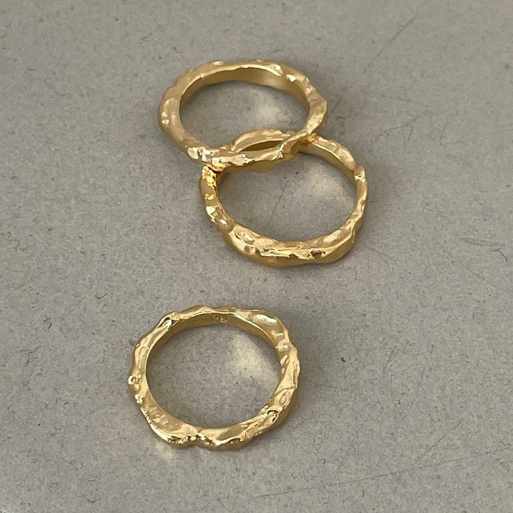 mine gold ring - 하고(HAGO)