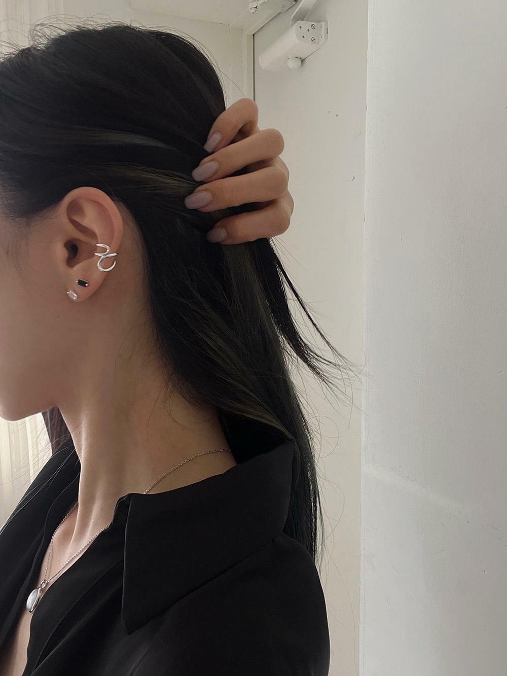 [925silver] Calm earcuff - HAGO(하고)