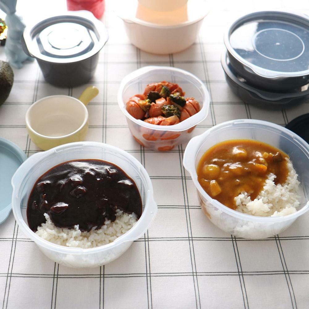 [보노하우스]보노쿡 밀폐용기 650ml x 4P 집밥소분 냉동밥 전자레인지그릇 - HAGO(하고)