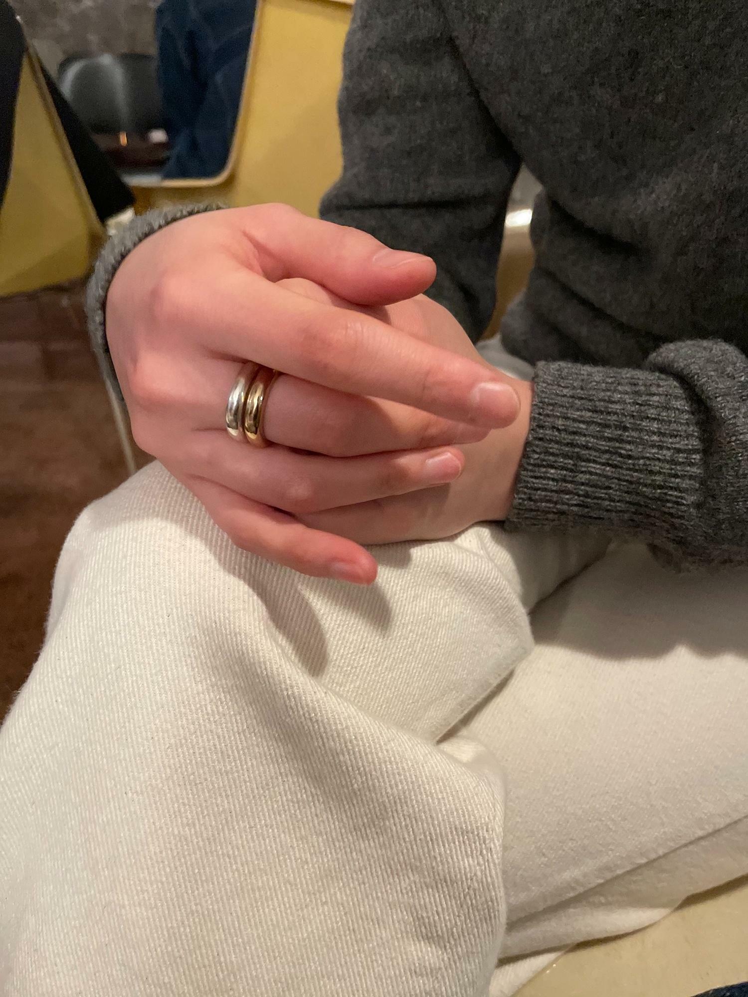 Basic ring (Silver) - 하고(HAGO)