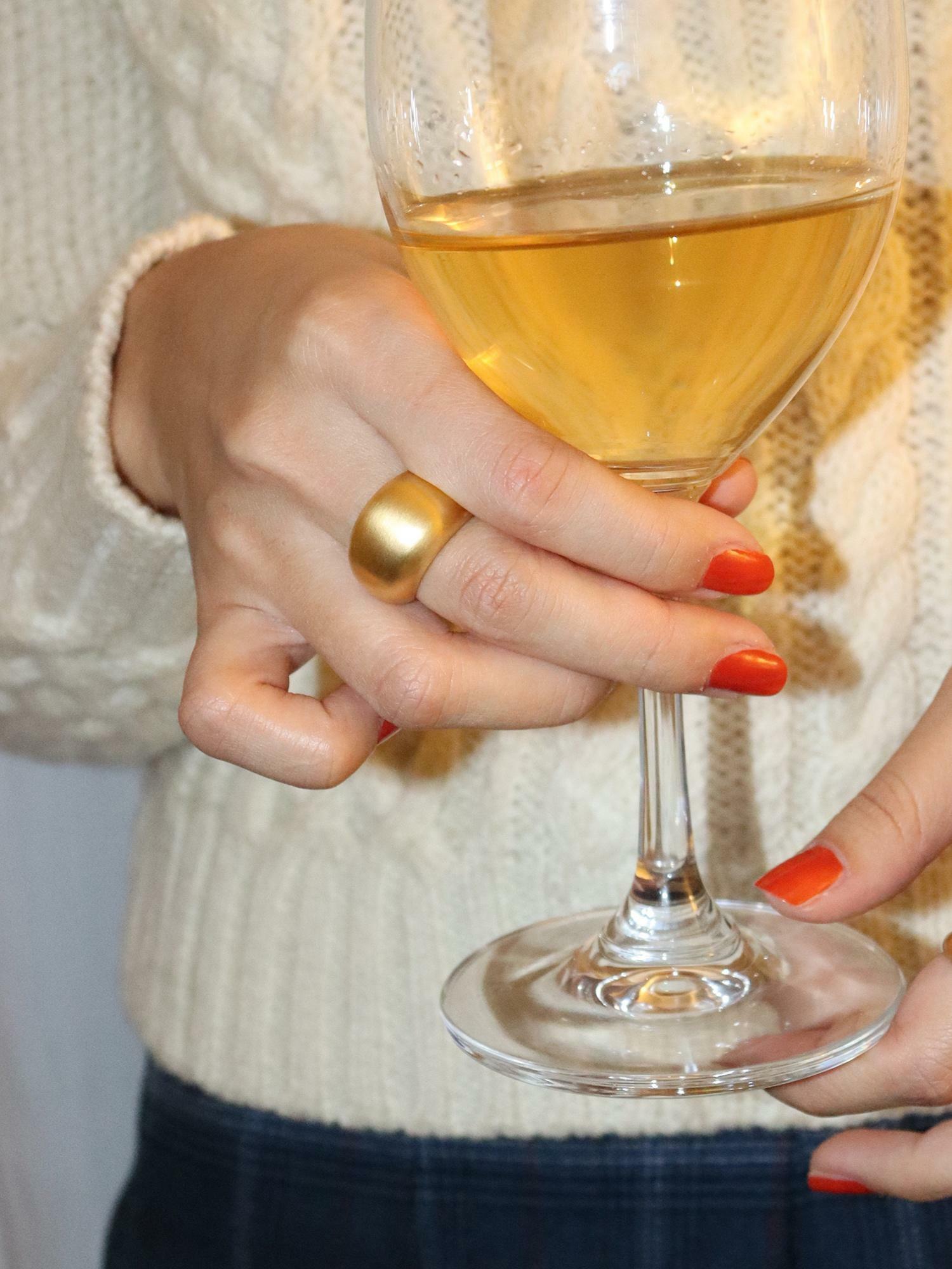 Dome ring (Bold, 24k gold plated) - HAGO(하고)