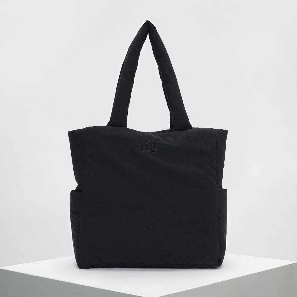 TRM Pure Cotton Shopper Bag T101C BLACK - HAGO(하고)