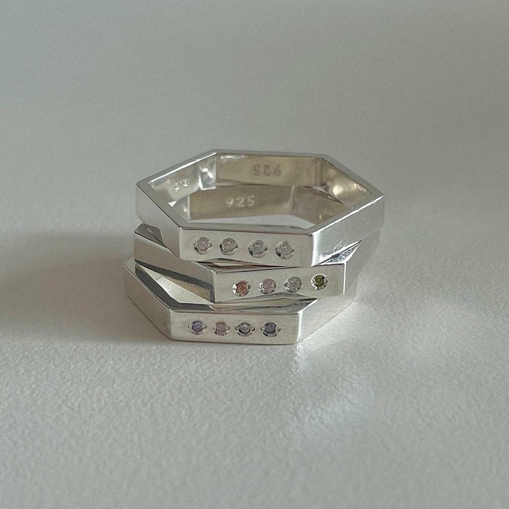 [Silver925]Season Ring_3Color - 하고(HAGO)