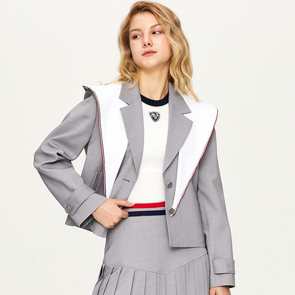 [뮤젤] GREBBY JACKET (GREY) - HAGO(하고)