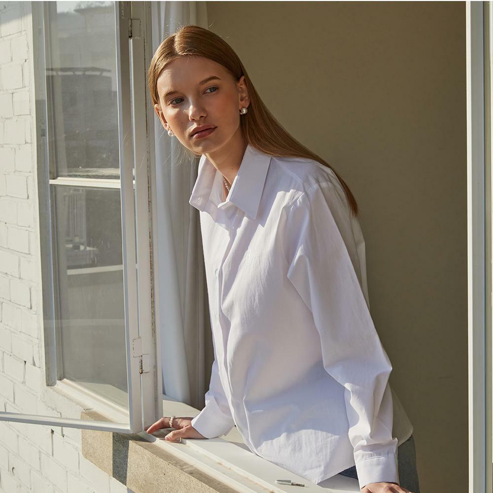 ANC SIGNATURE COTTON SHIRT_WHITE - 하고