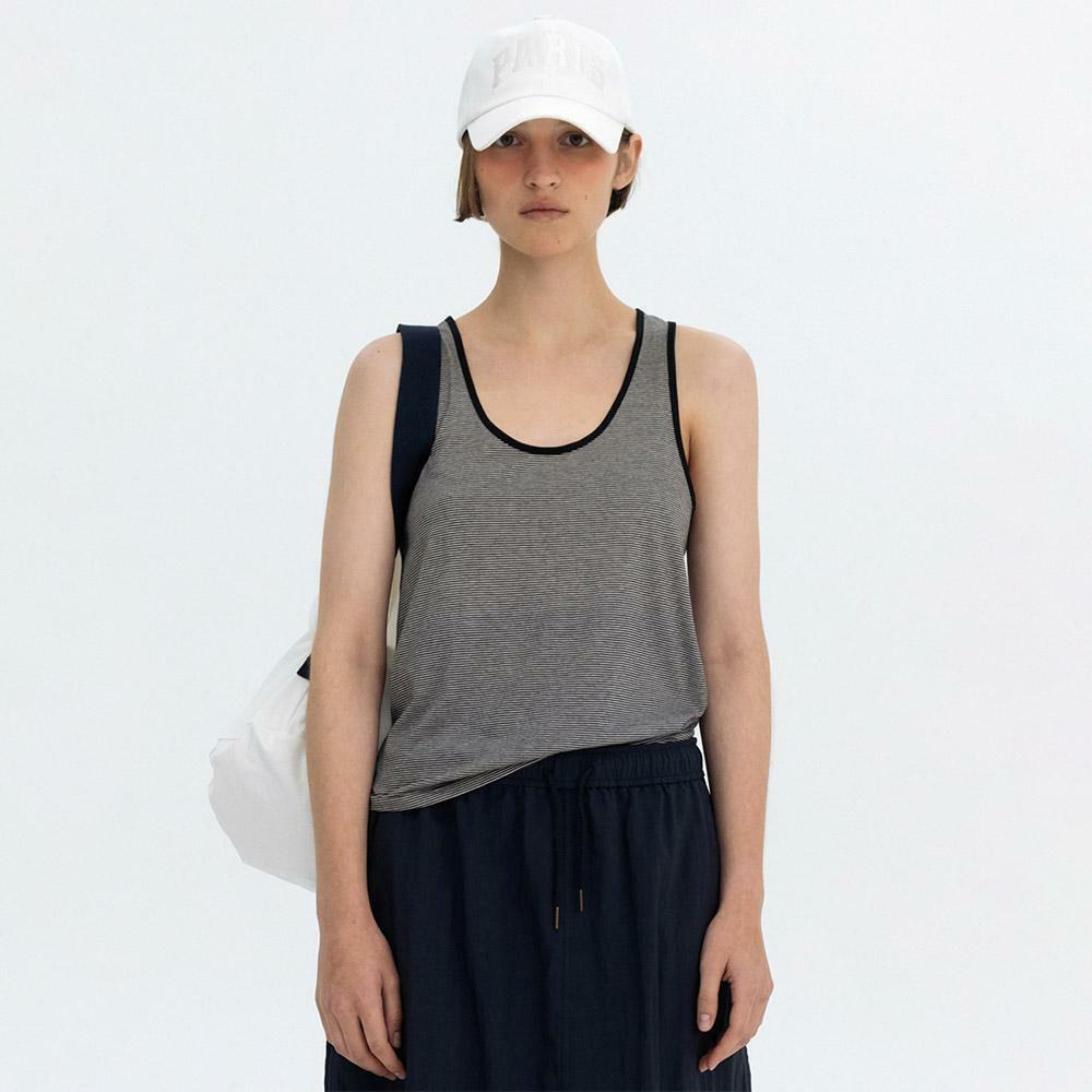 BASIC SLEEVELESS - STRIPE - HAGO(하고)