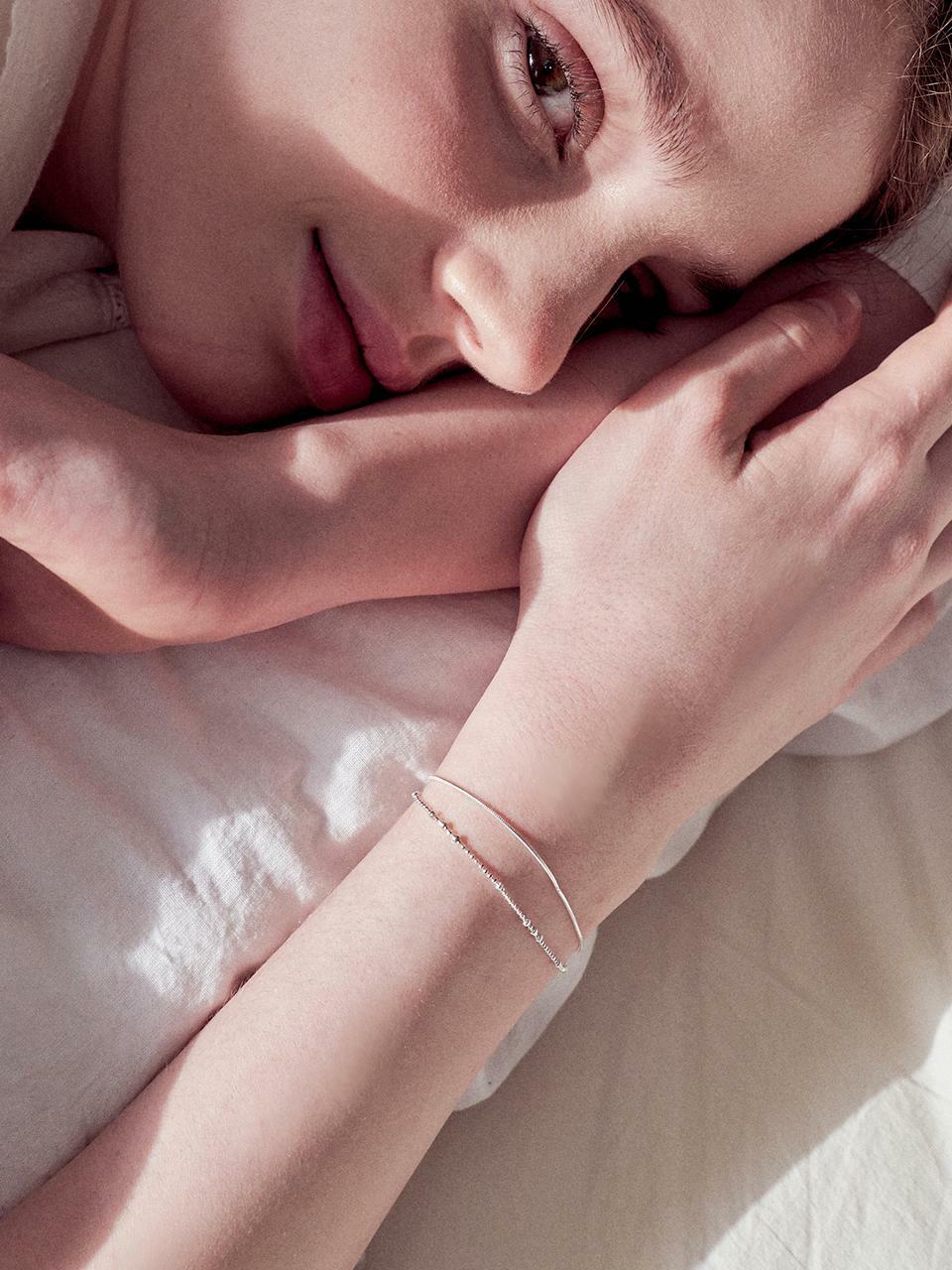 lucia layered bracelet - HAGO(하고)