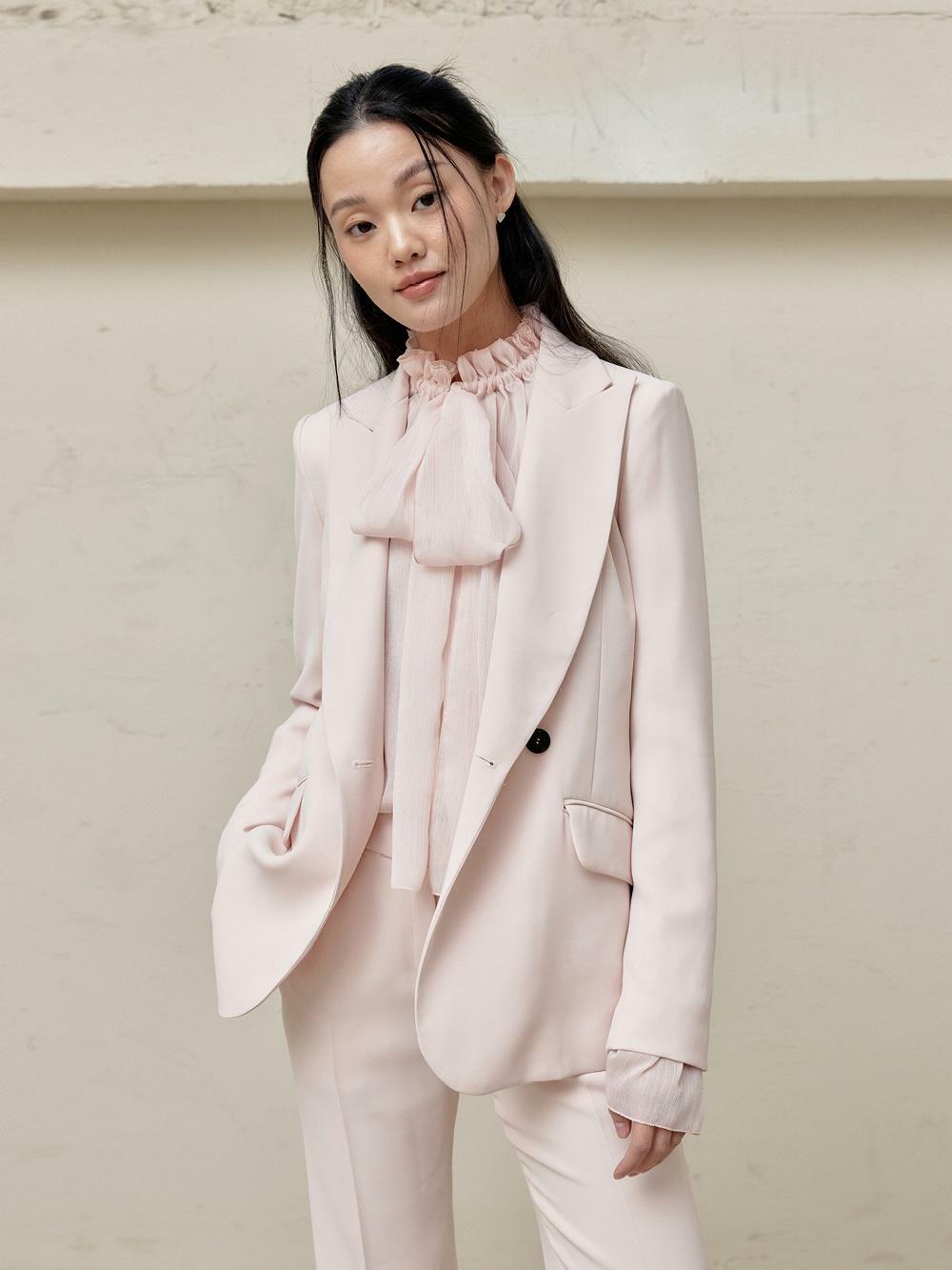 CLASSIC DOUBLE JACKET - PINK - 하고(HAGO)