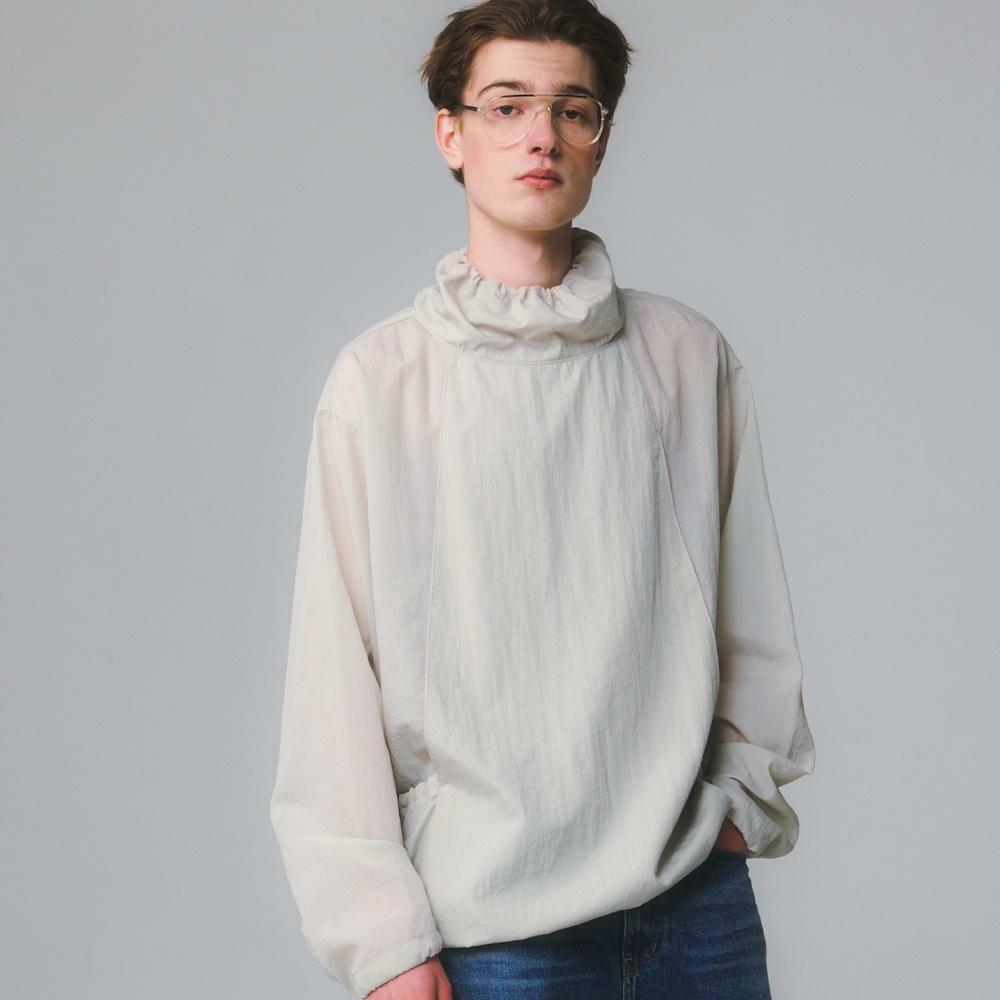 UNISEX, Four Pocket Wind Breaker Top / Beige - 하고