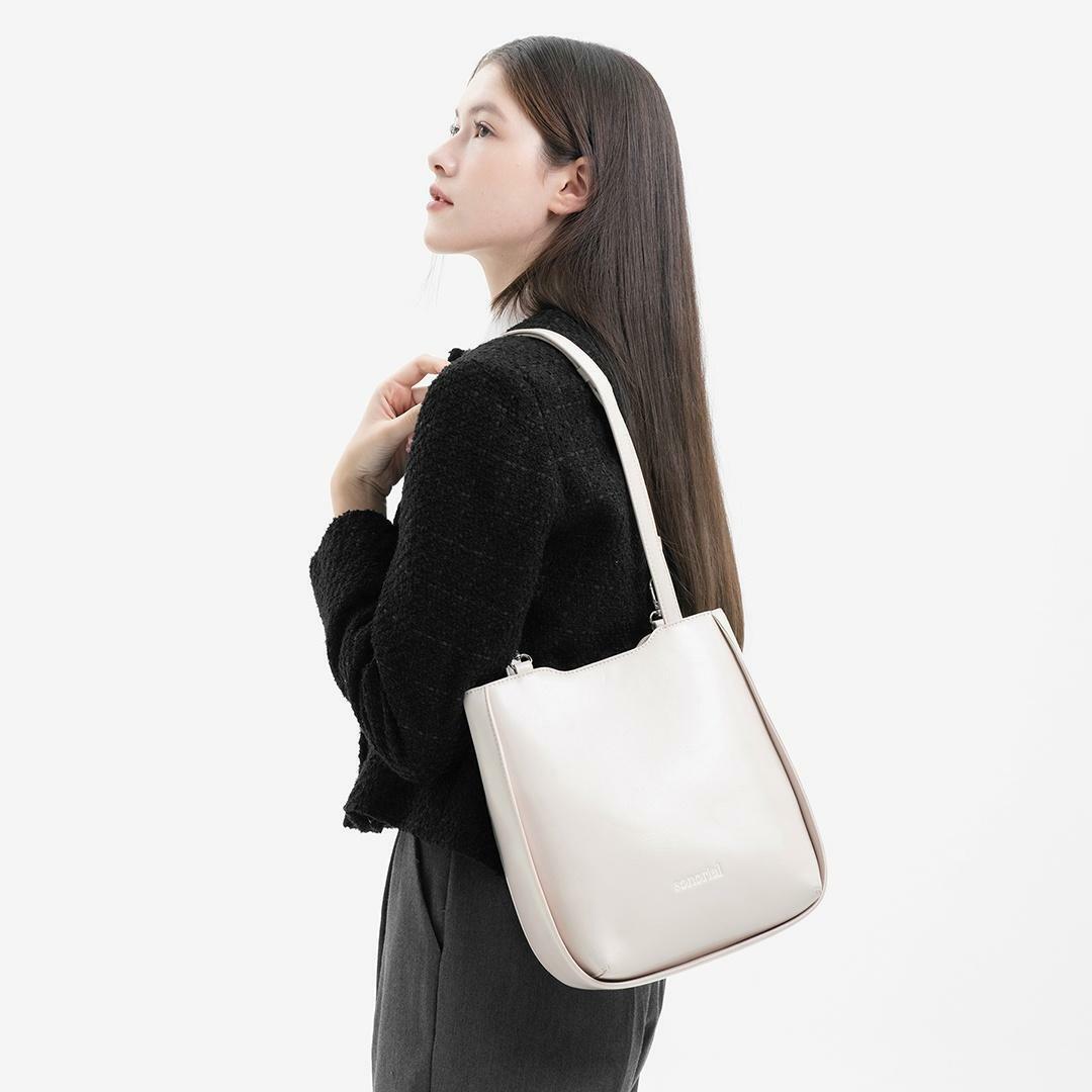 Cloche bag - 클로슈백 톨 바닐라 - HAGO(하고)