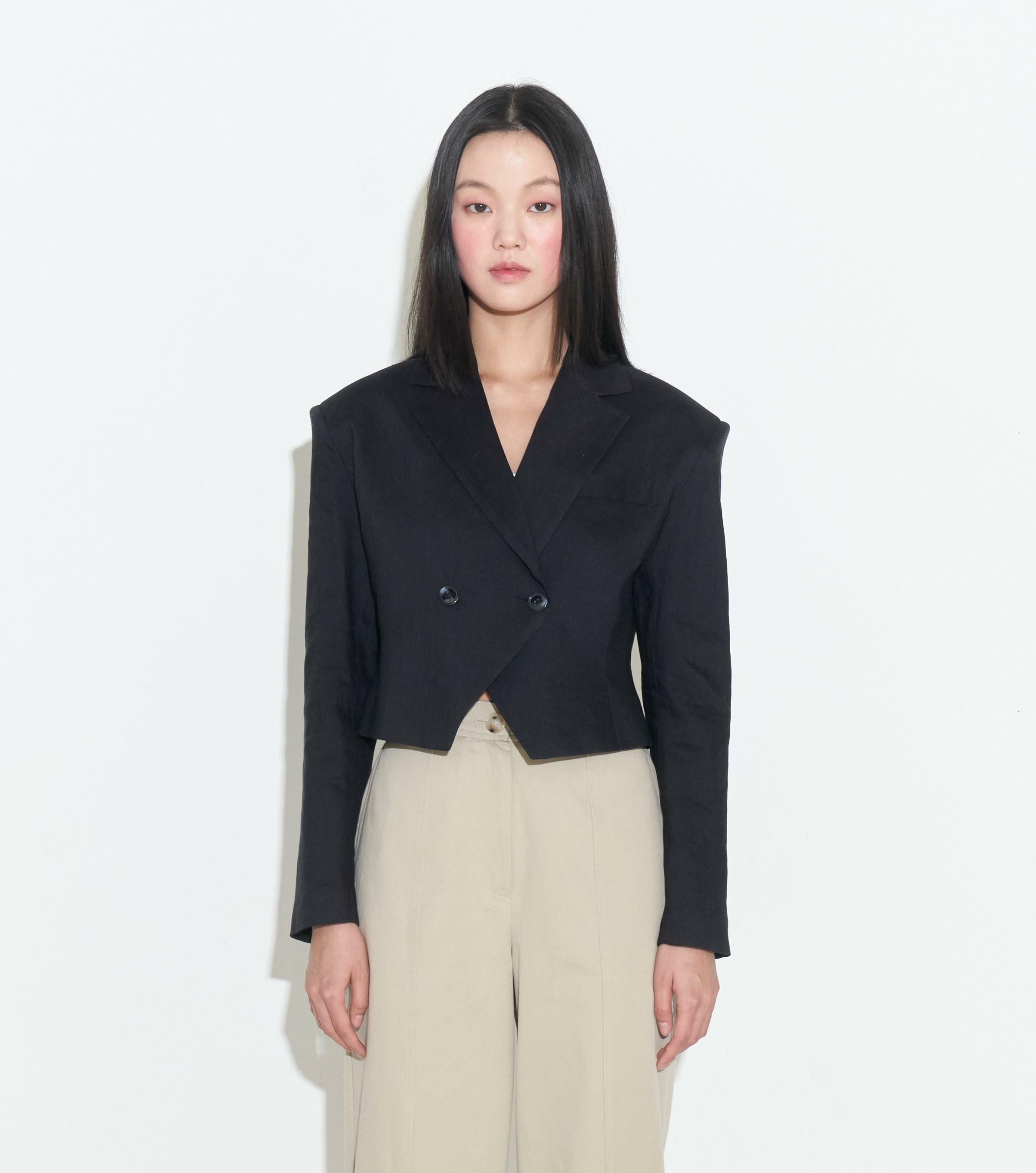 Double Crop Jacket - HAGO(하고)