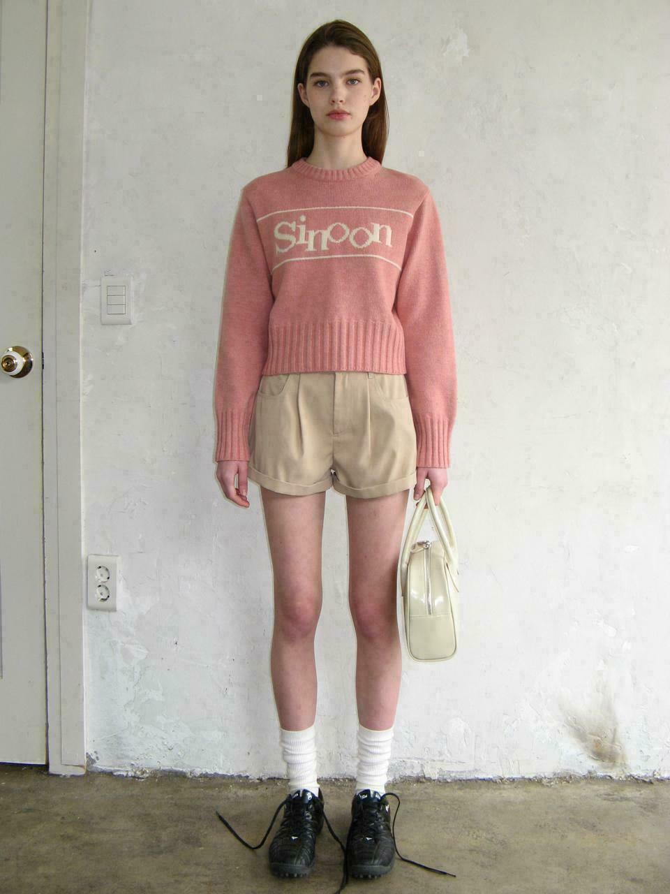 SINOON PULLOVER KNIT (PINK) - HAGO(하고)