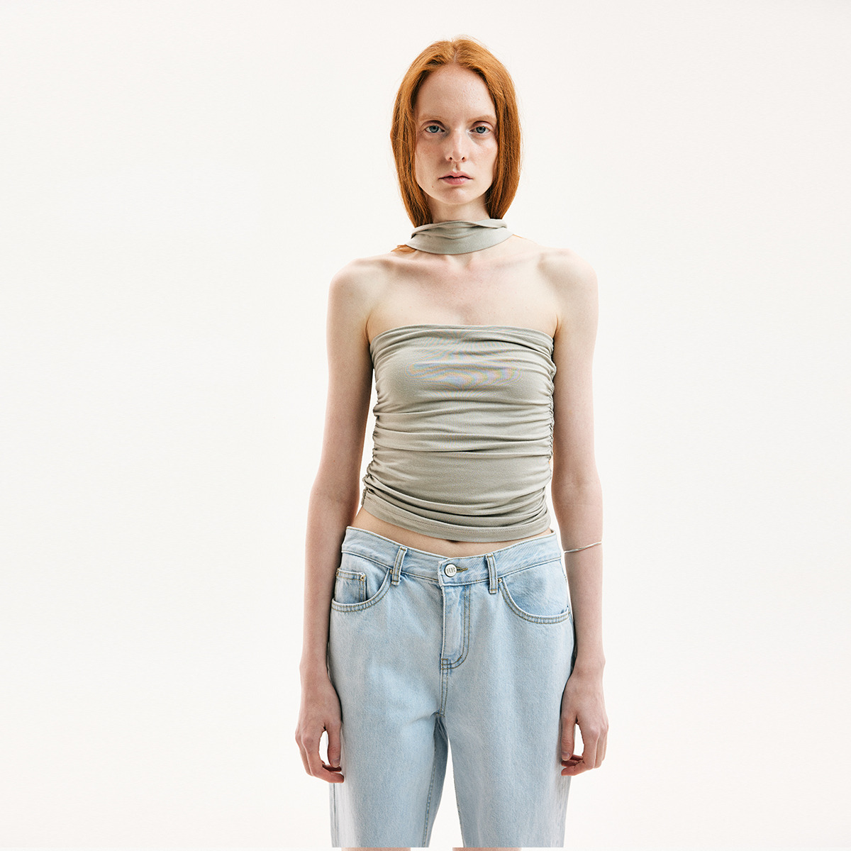 [21ST] MUFFLER TOP SET, GRAY - 하고(HAGO)