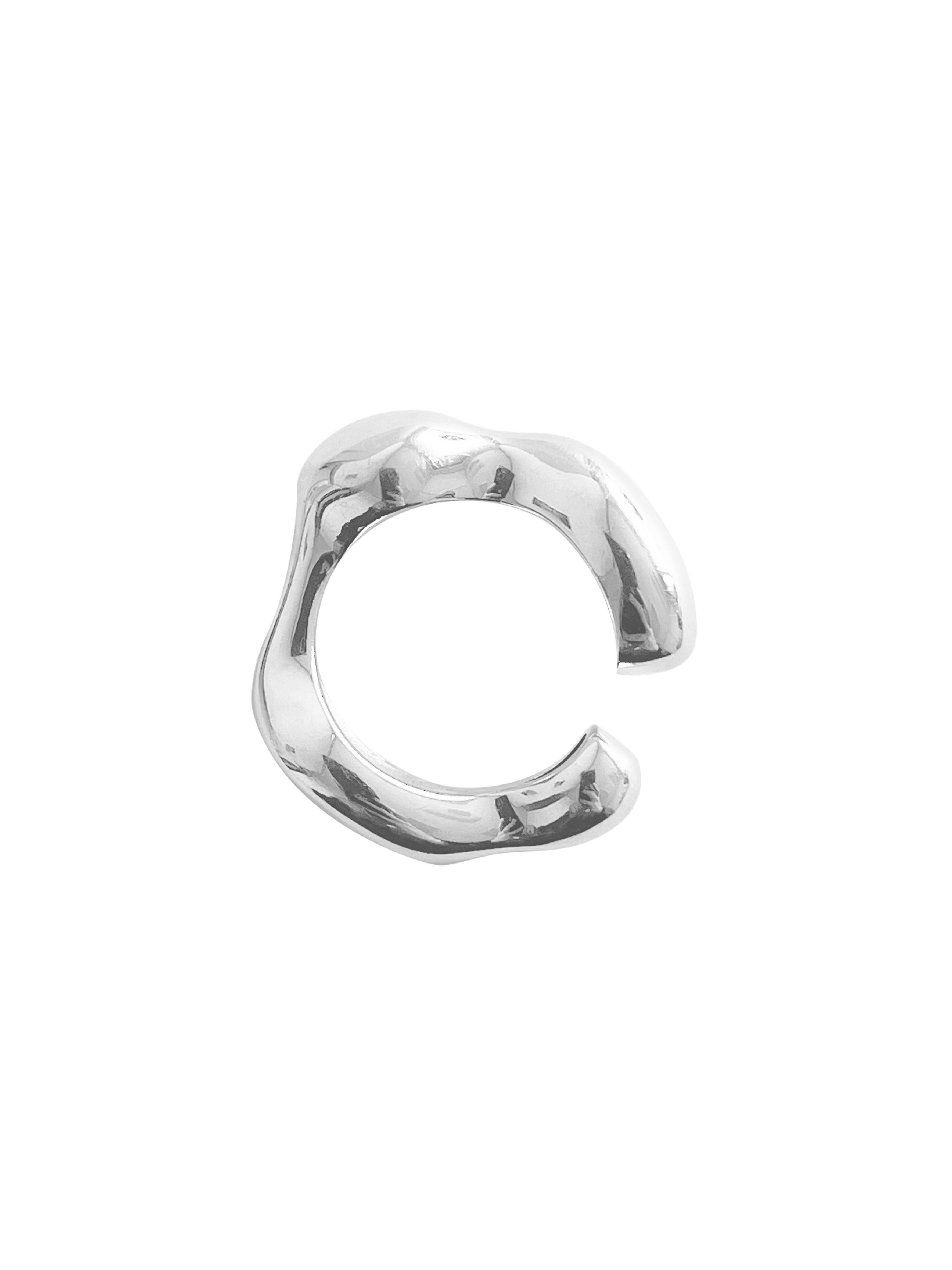 [인플루언서 은아님 착용] Wave Open Ring - HAGO(하고)