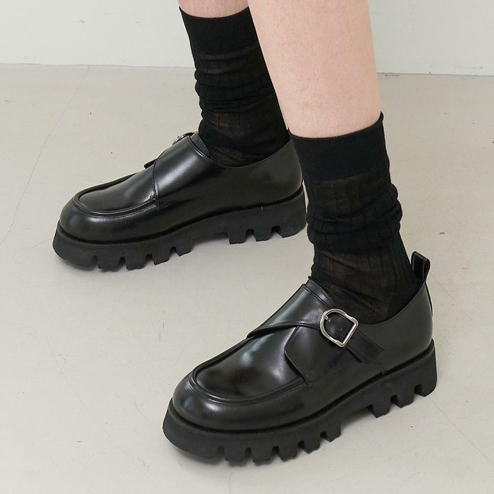 Daniel Loafers Leather Black - HAGO(하고)