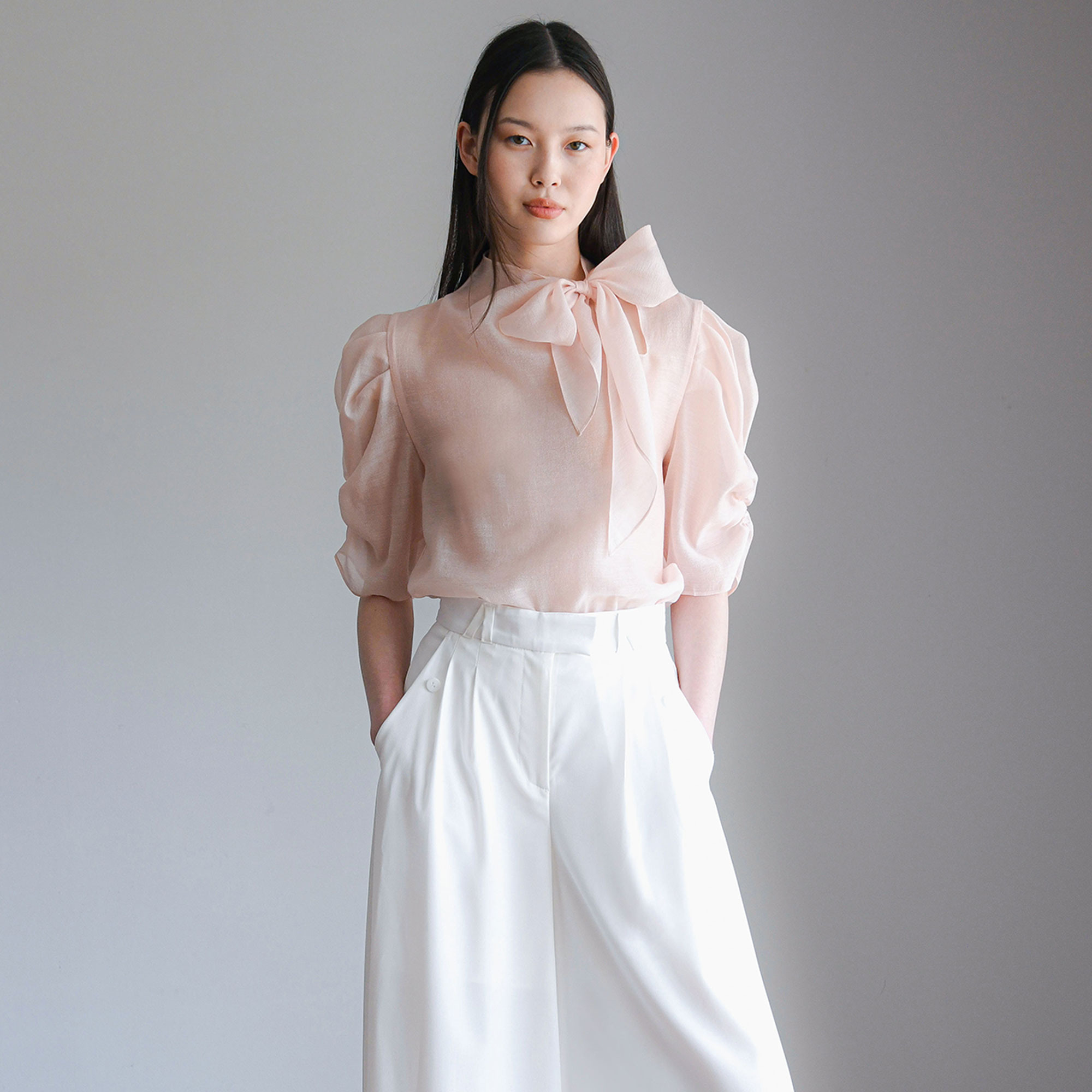 Fusha Blouse _ Pink - HAGO(하고)