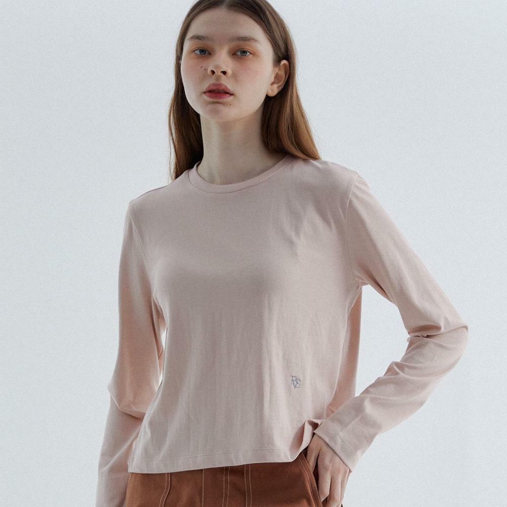 RVS Cropped T-Shirts Pink - HAGO(하고)