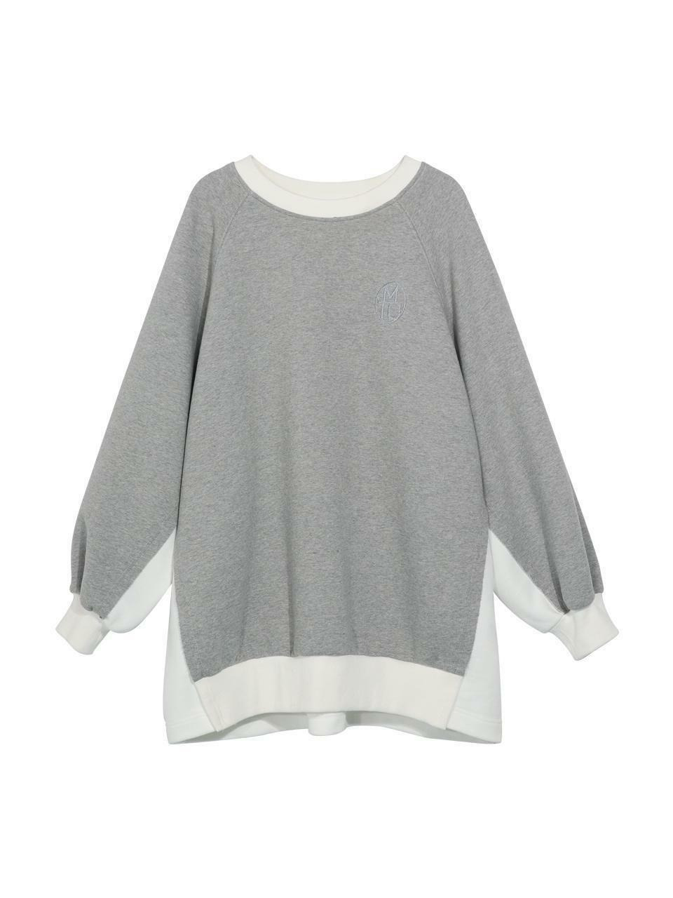 COLOUR SLIT LOGO SWEATSHIRT MBCSTO016GR - 하고