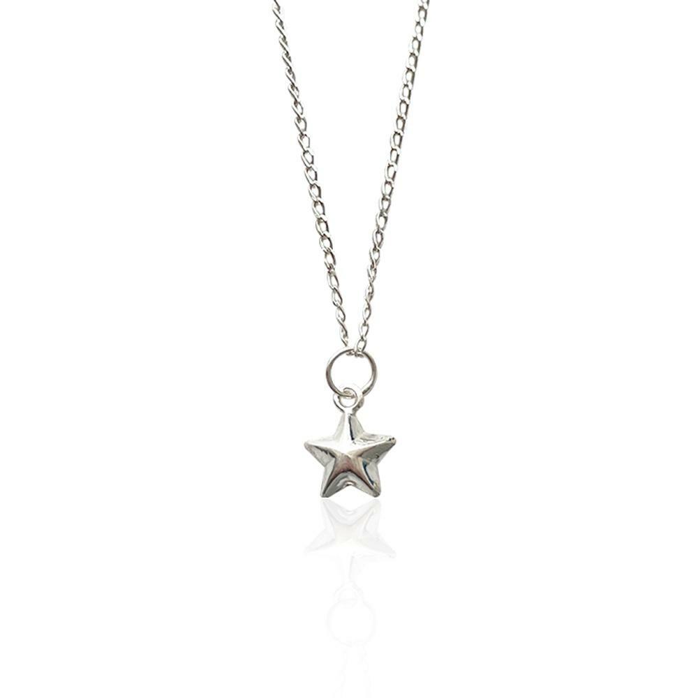 white star necklace (Silver 925) - 하고