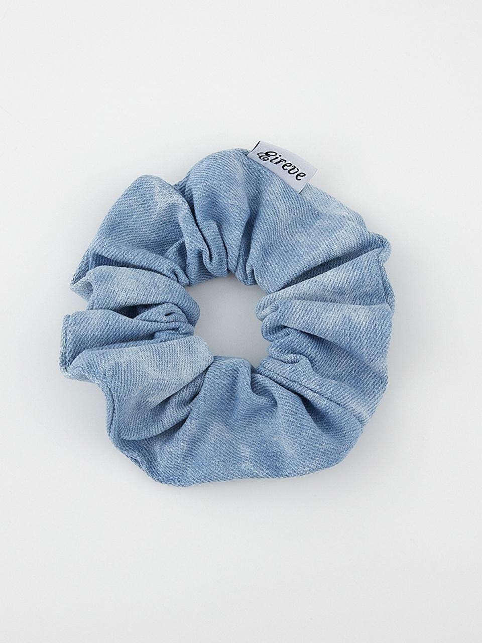 DENIM SCRUNCHIE_LIGHT JEAN - 하고