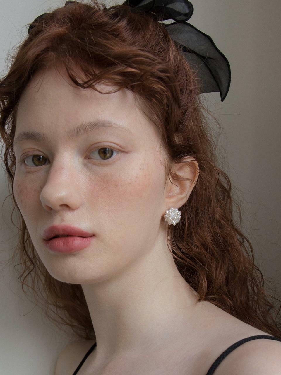 Pearly bouquet earring - HAGO(하고)