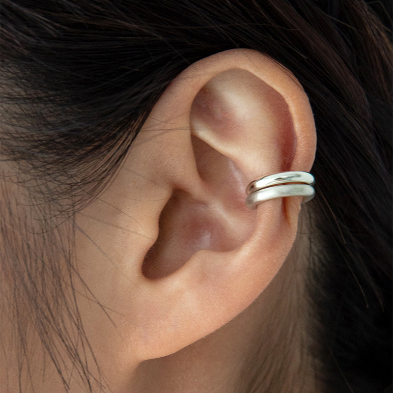 The Earth 07 earcuff (925silver) - HAGO(하고)