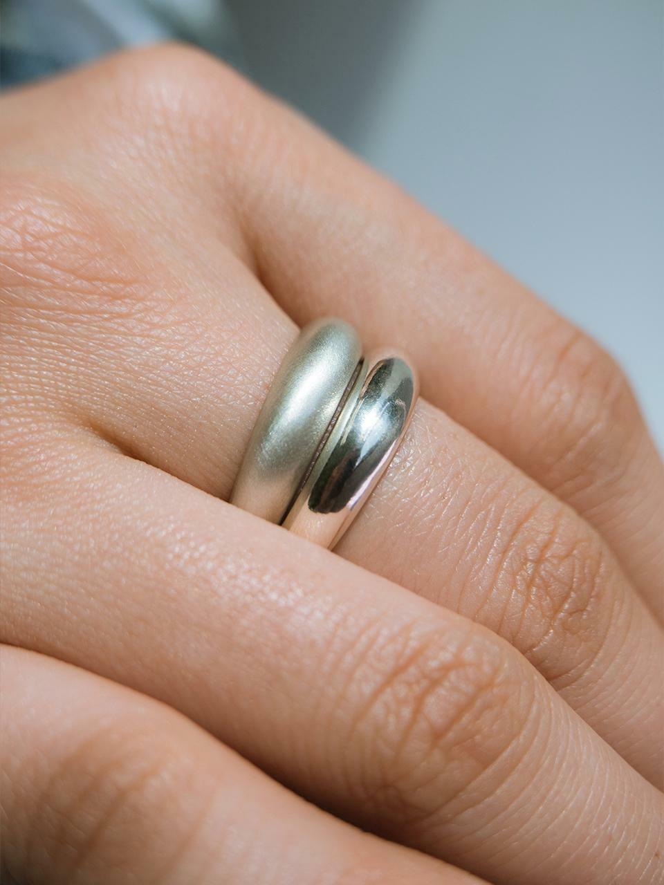 Love in Bloom 13 ring_925 silver - 하고(HAGO)