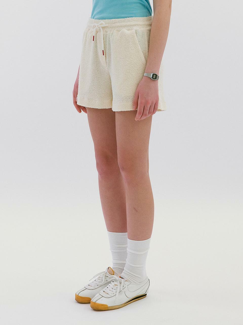 RB Summer Terry Shorts Ivory - 하고