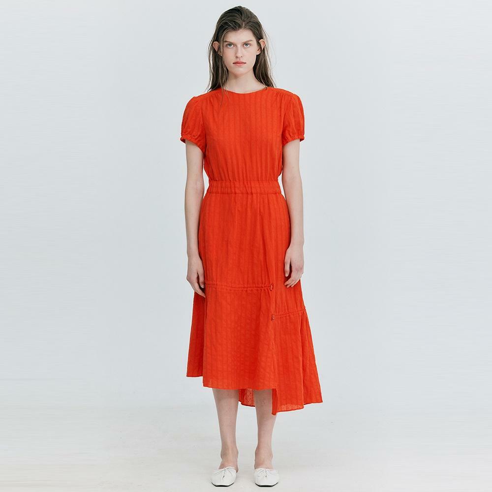 Back Open String Dress_Red - HAGO(하고)