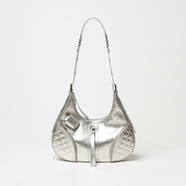 EMO Hobo Bag Silver - HAGO(하고)