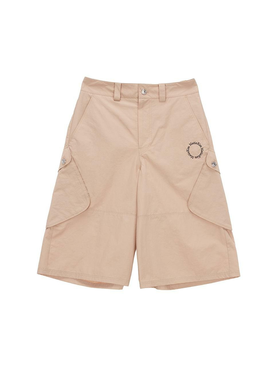 CARGO BERMUDA PANTS IN BEIGE - HAGO(하고)