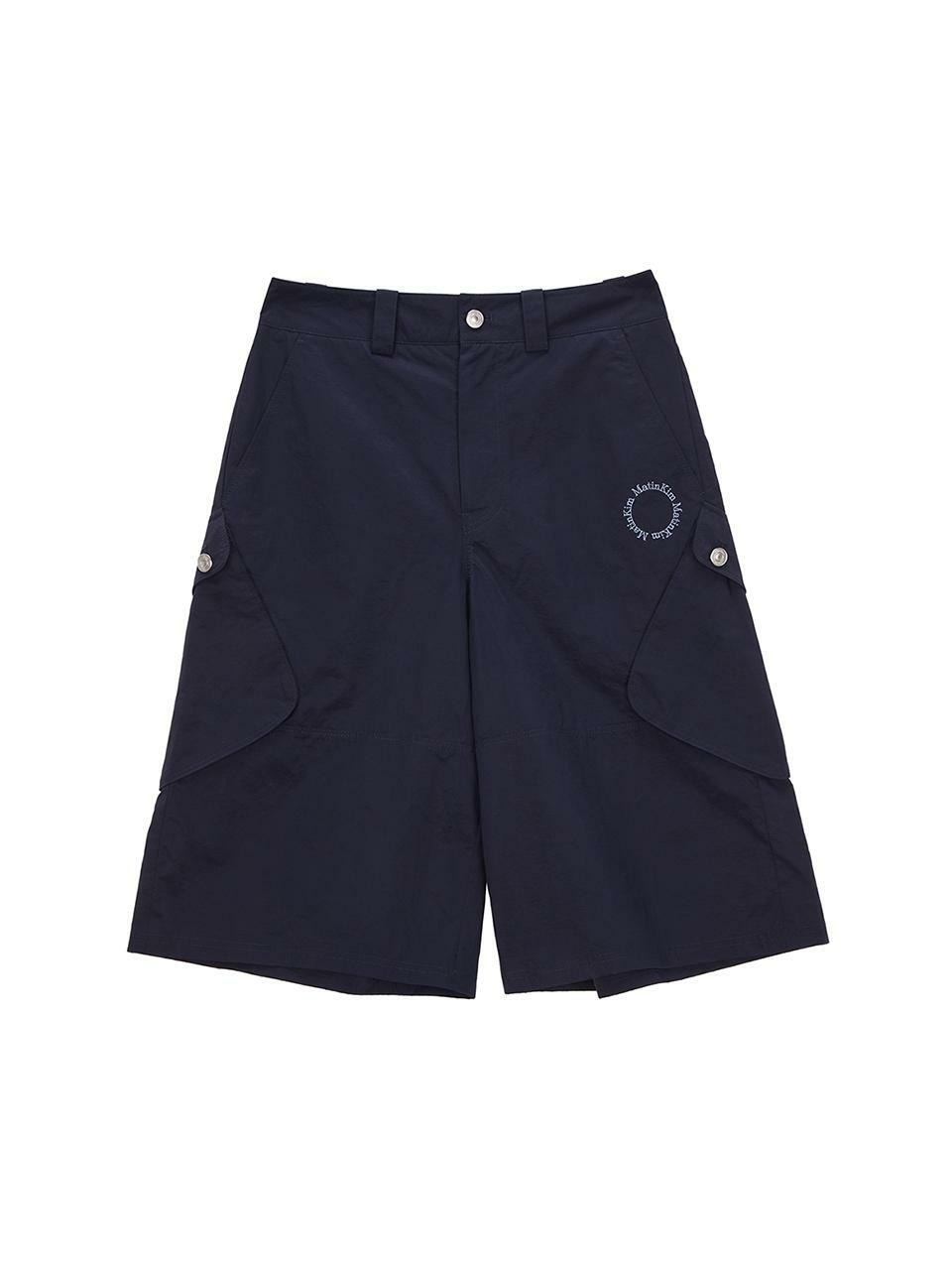 CARGO BERMUDA PANTS IN NAVY - 하고