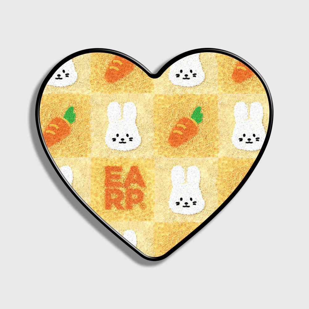 CHECKER BOARD CARROT POPO-YELLOW(하트톡) - HAGO(하고)