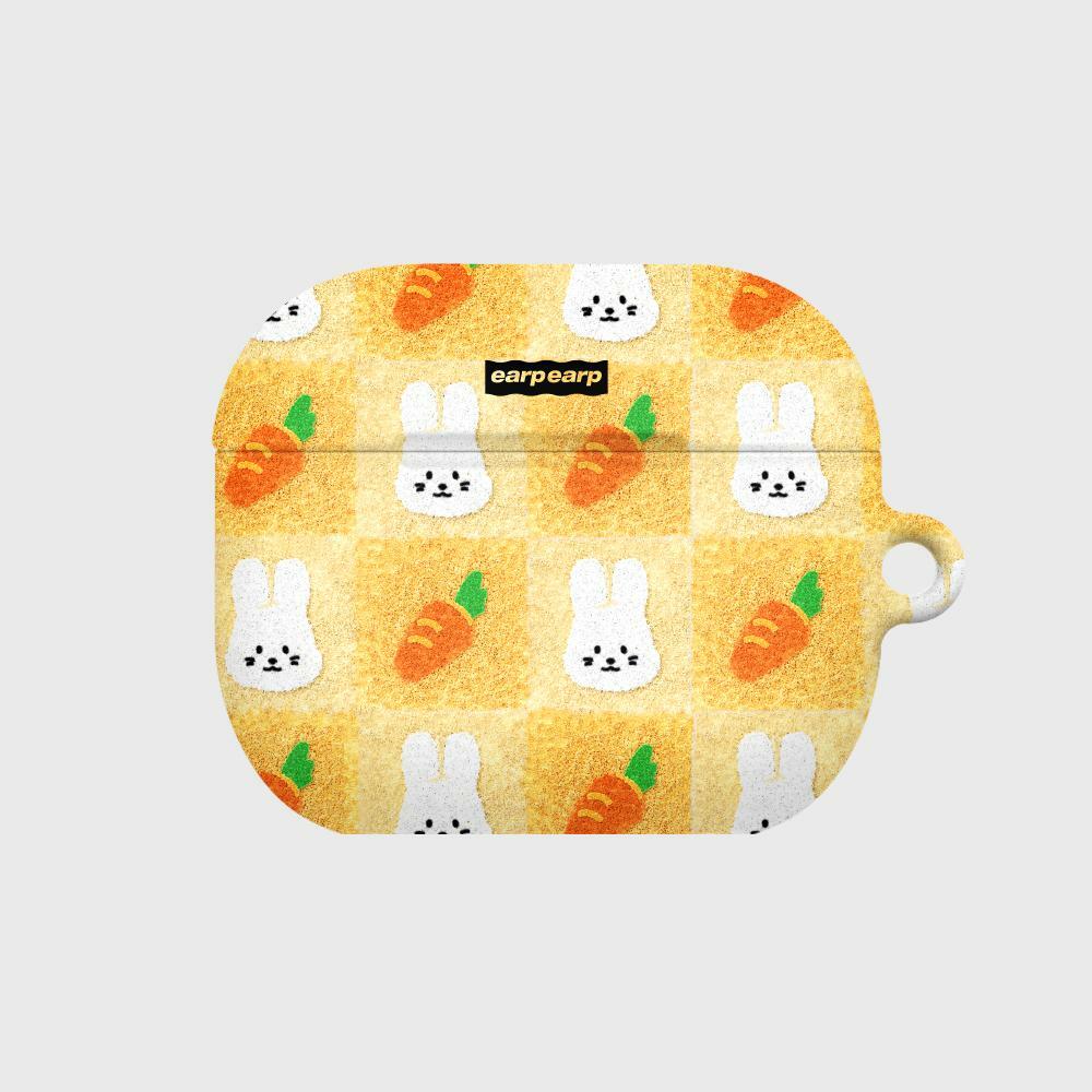 CHECKER BOARD CARROT POPO-YELLOW(에어팟3-하드) - HAGO(하고)