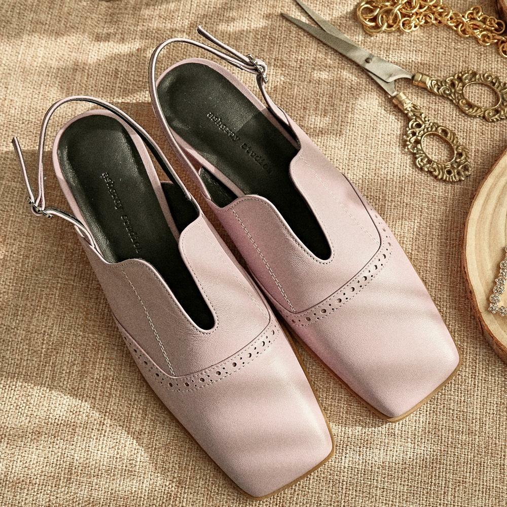 Sienna Square Slingback 1449 - HAGO(하고)