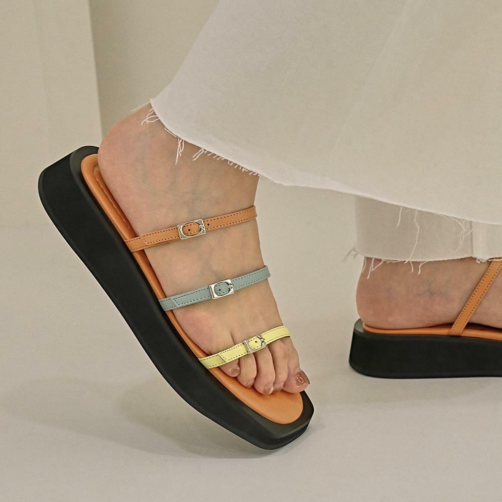 Anii Strap Mule_Orange 1525 - HAGO(하고)