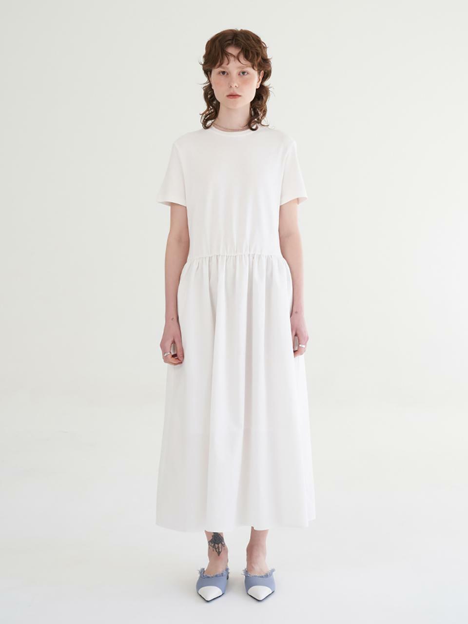 Half Tee One piece White - HAGO(하고)